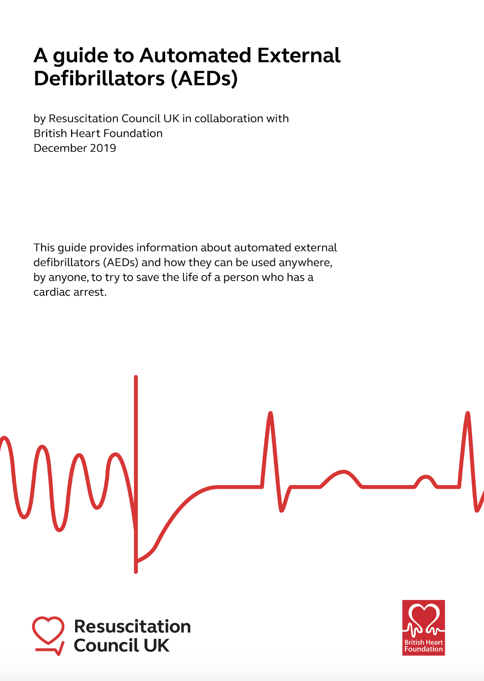 Publication: A guide to Automated External Defibrillators (AEDs ...